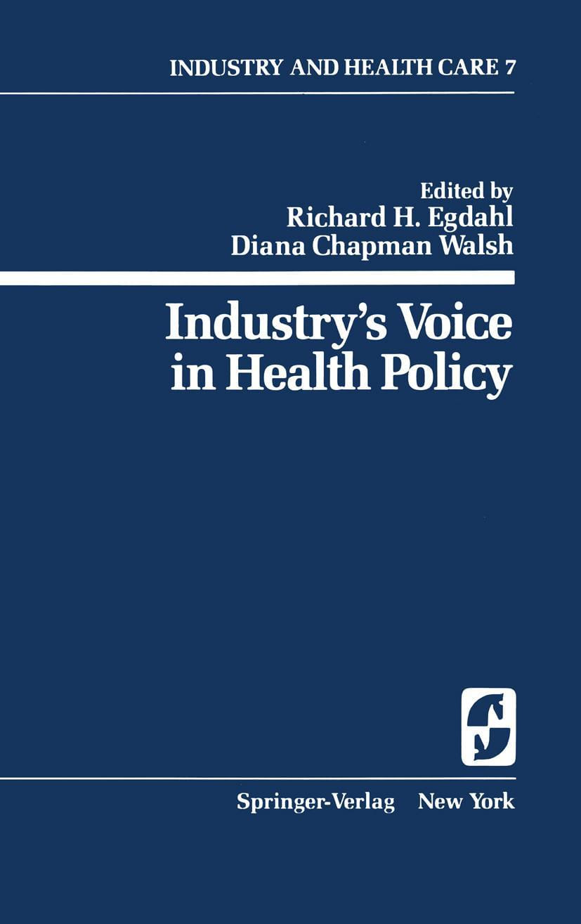 Boek | Industry’s Voice in Health Policy - | Hebban.nl
