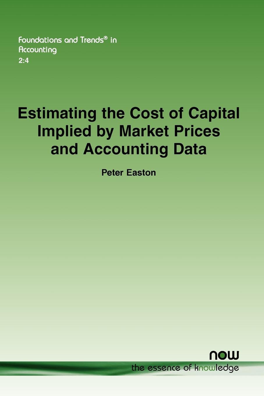 Boek | Estimating the Cost of Capital Implied by Market Pric | Hebban.nl