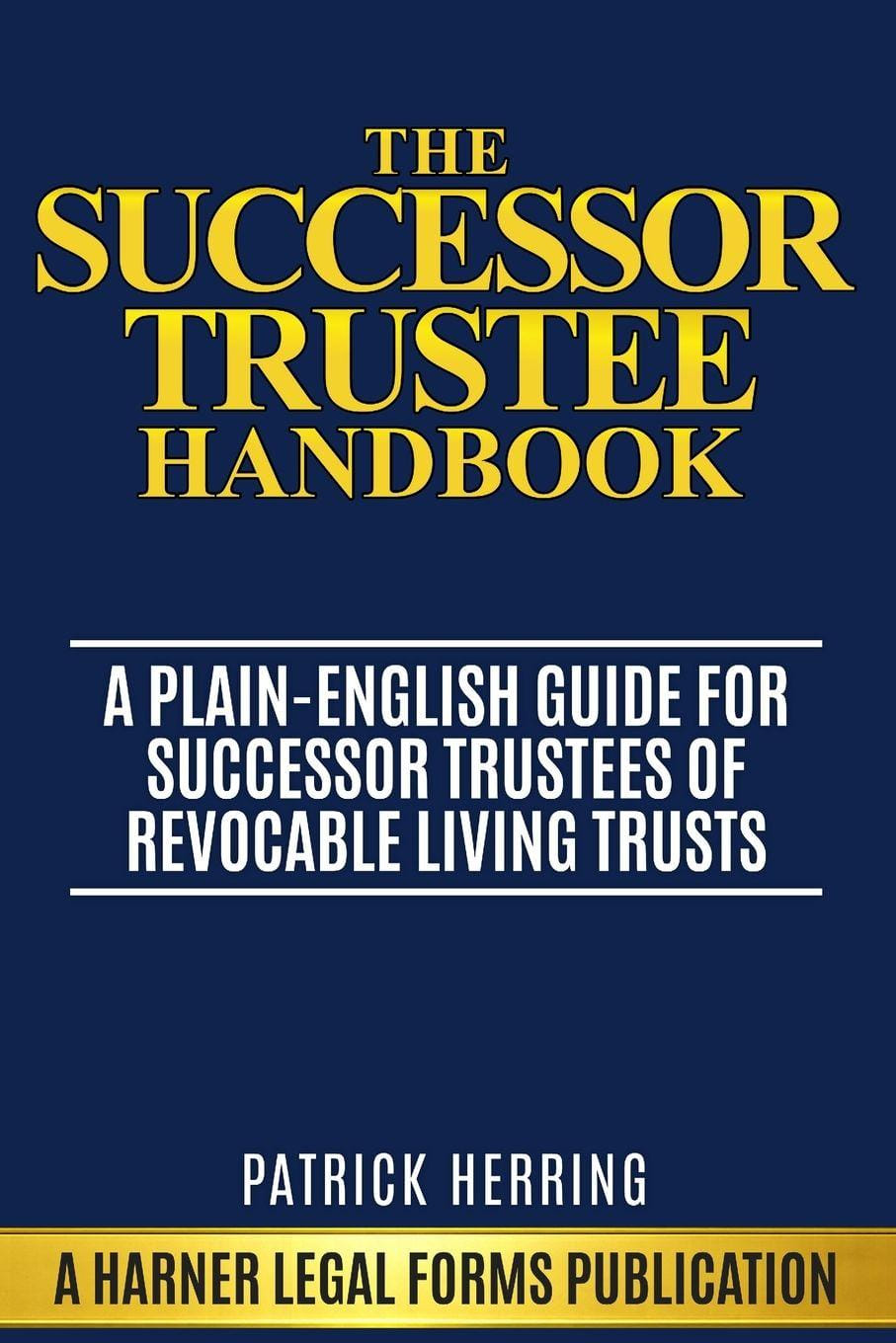 Boek | The Successor Trustee Handbook - Patrick Herring | Hebban.nl