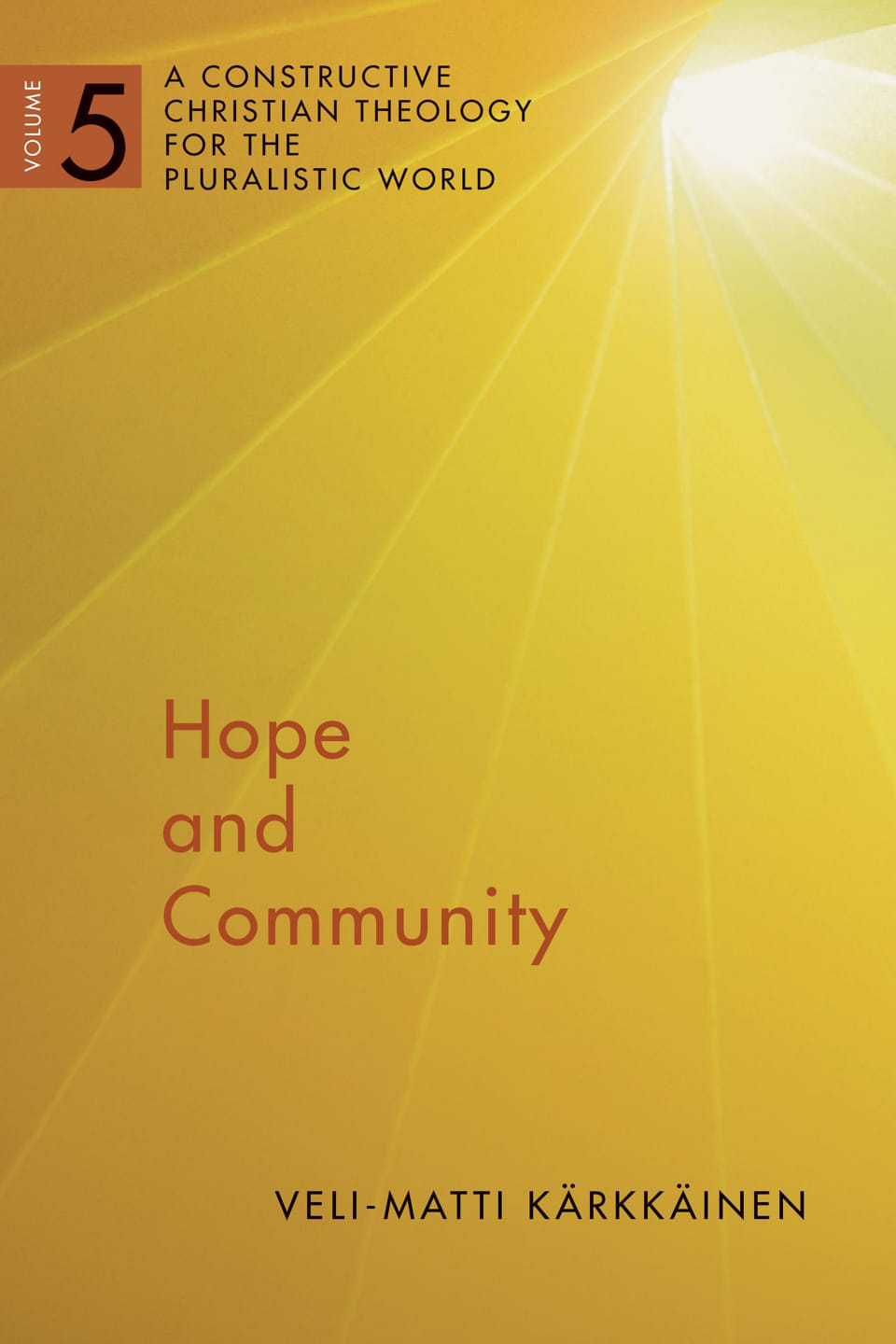 Boek | Hope and Community - Veli-Matti Karkkainen | Hebban.nl