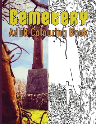 Boek | Cemetery Adult Coloring Book: Color in cemetery scene | Hebban.nl